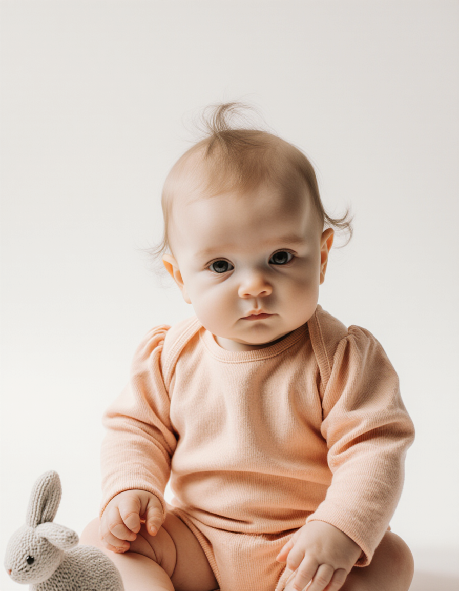 Female Baby AI Fashion Photoshoot | Rawshot AI Styles