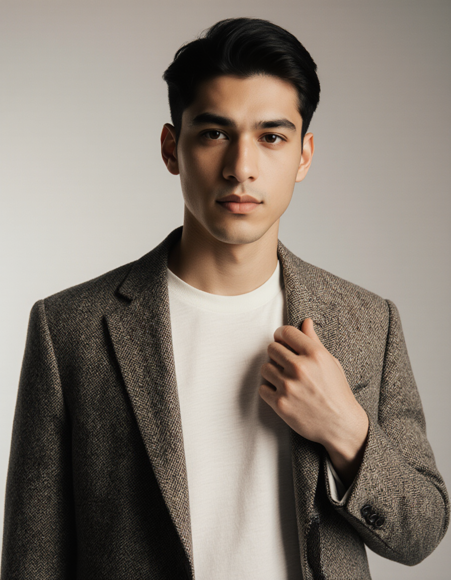 Hispanic Male AI Fashion Photoshoot | Rawshot AI